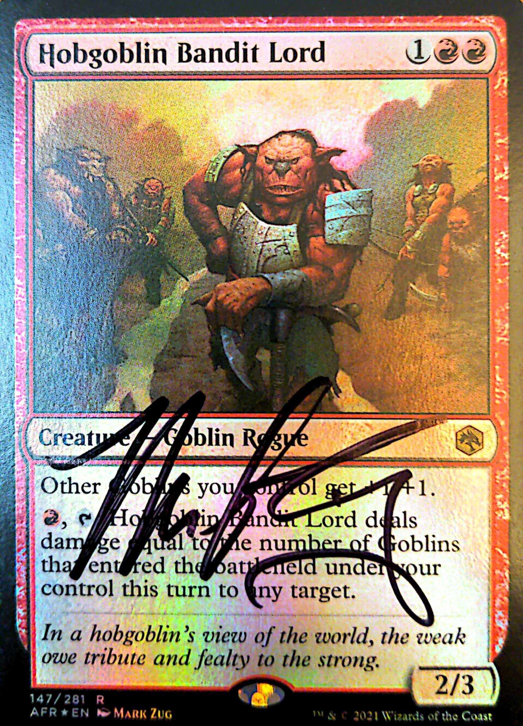 Mark Zug – MountainMage MTG Signature Service