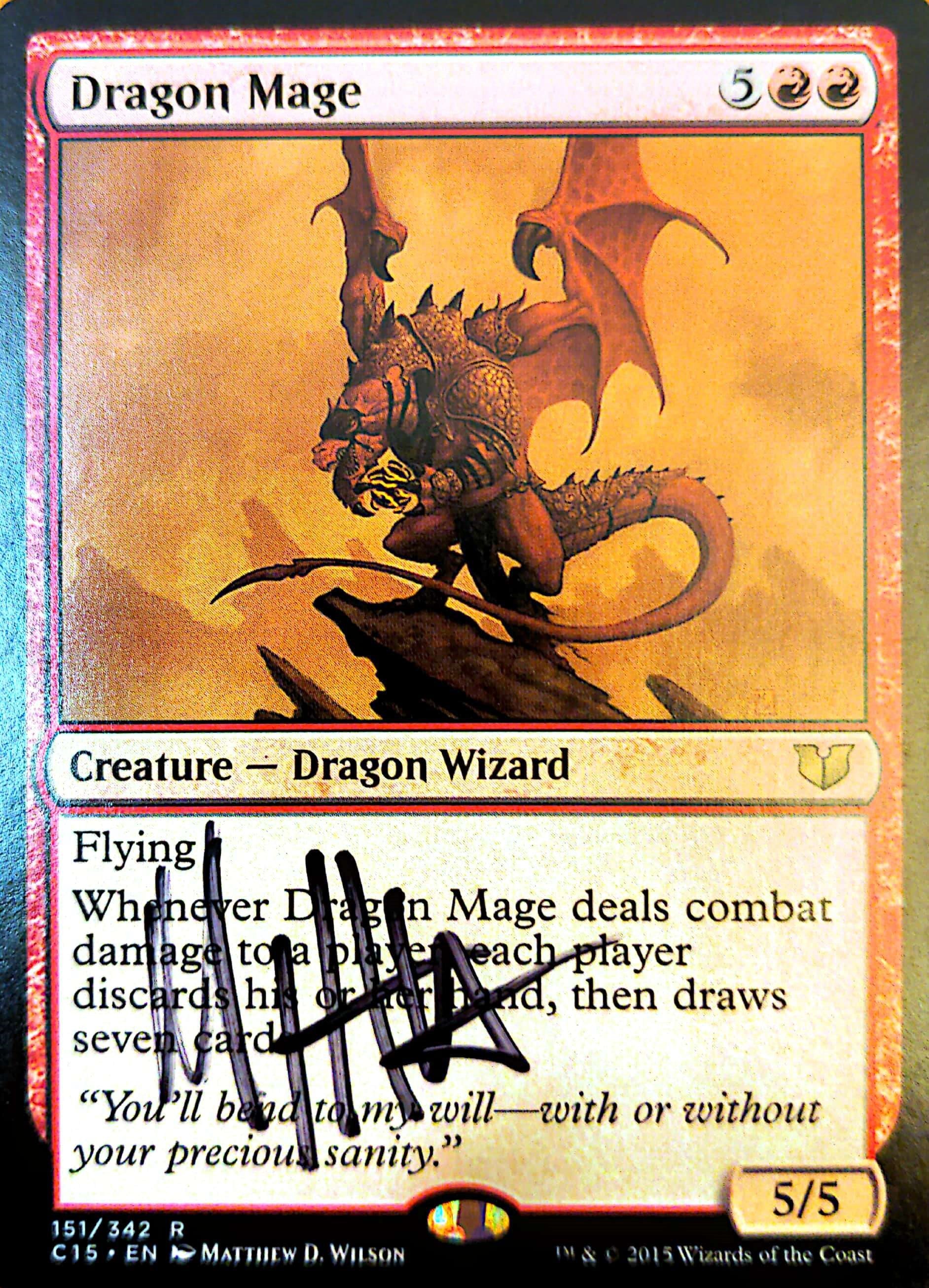 Matthew D. Wilson – MountainMage MTG Signature Service